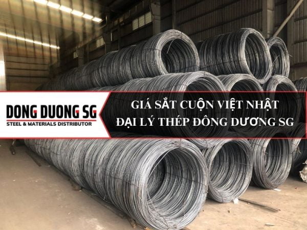 Báo giá sắt thép Việt Nhật hôm nay: Cập nhật 12/2025